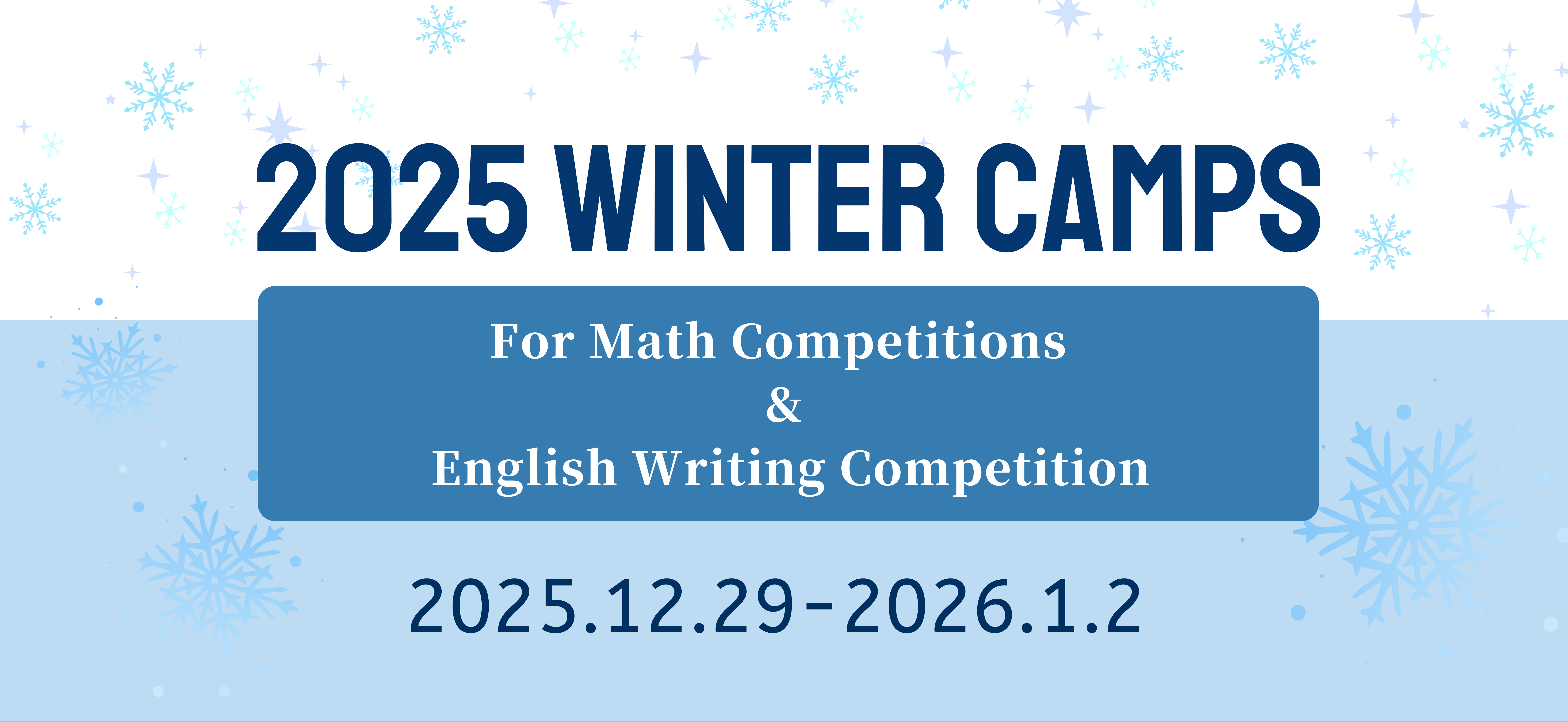 2025 Winter Camps - ICALC